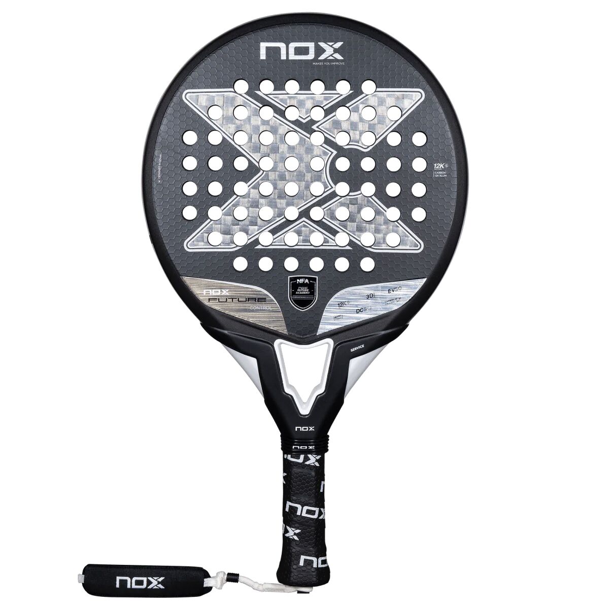 Pala NOX Future Control 12K Alum 2025 - La Cancha